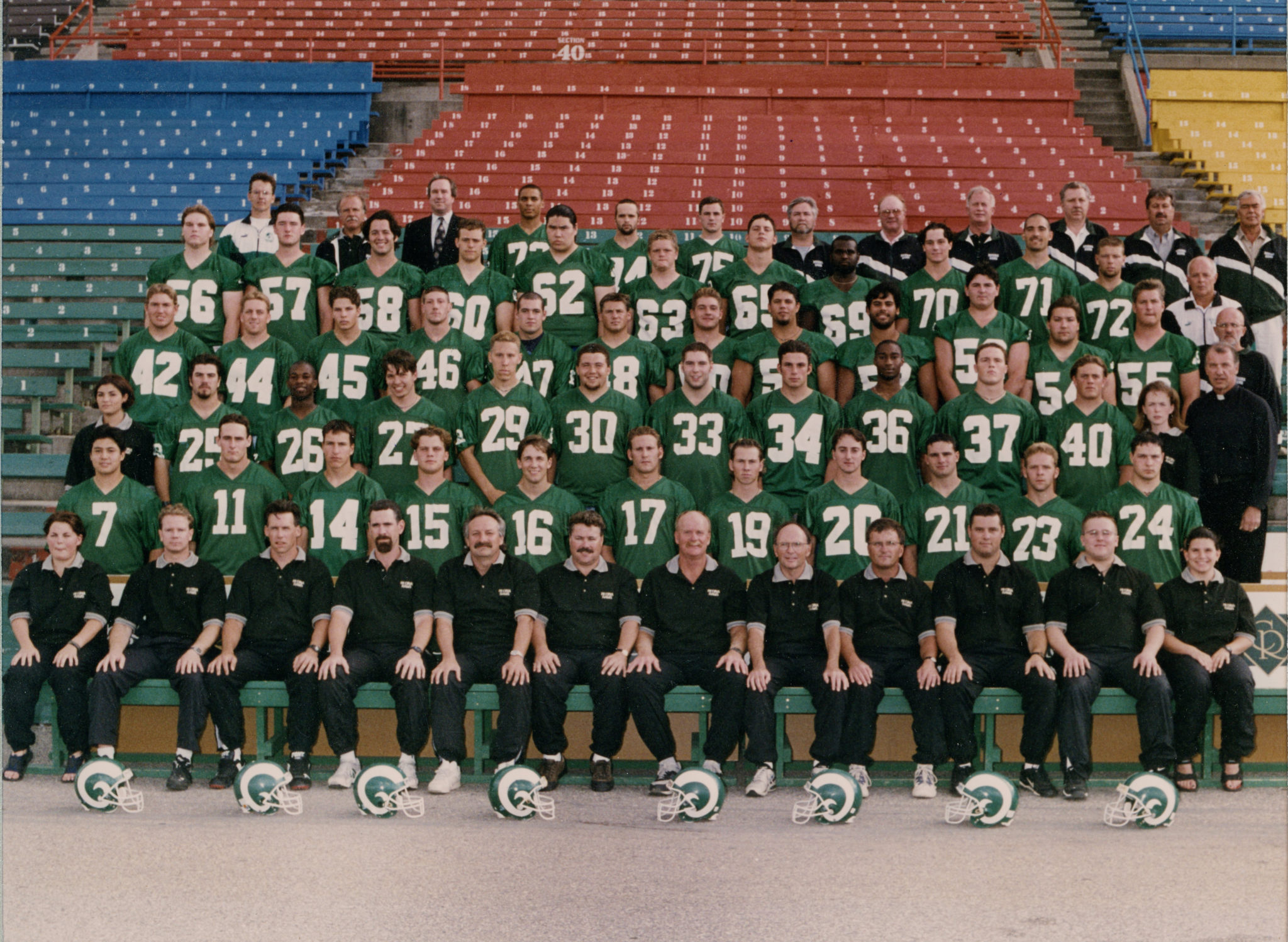1997 Regina Rams Football Club - Saskatchewan Sports Hall of Fame